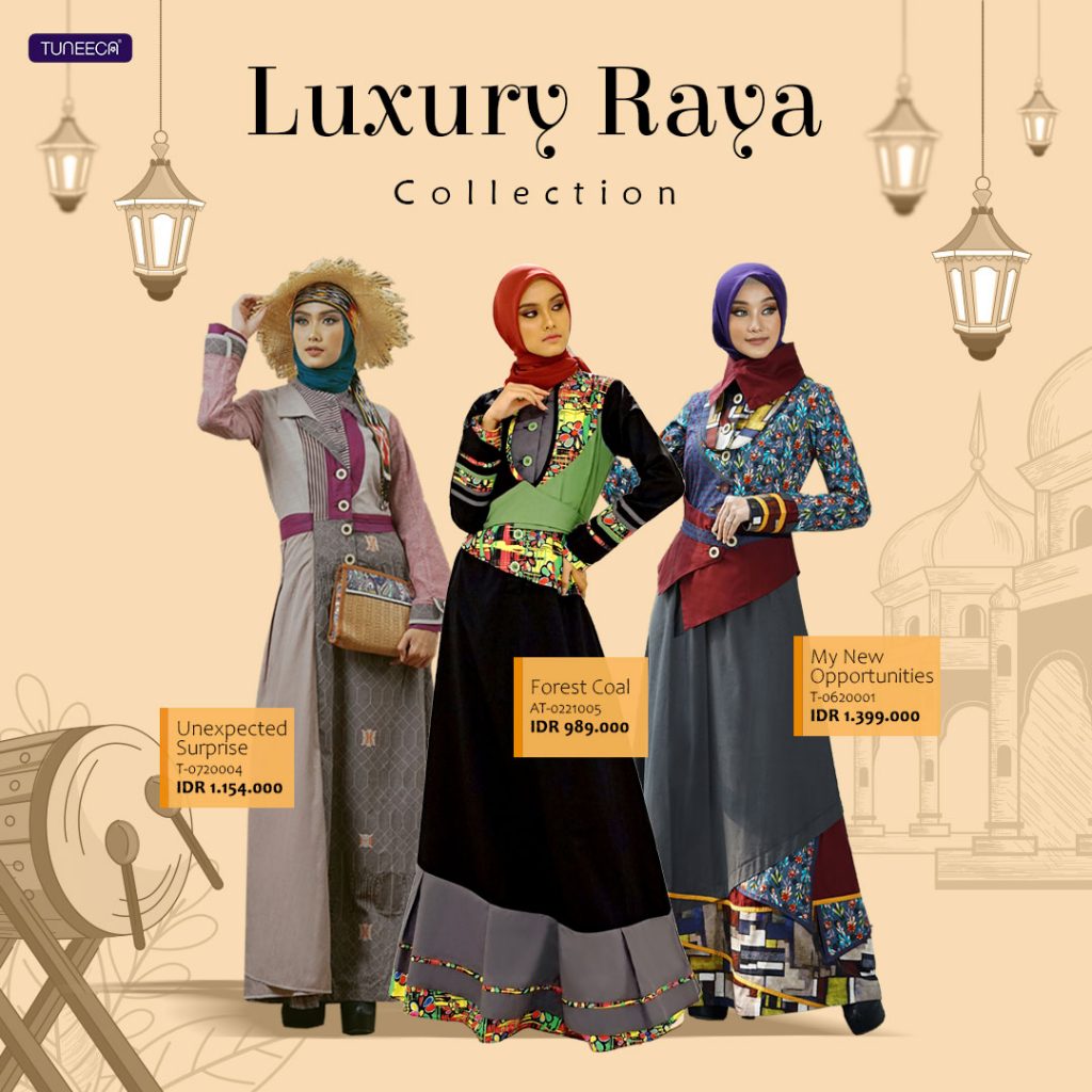 Tampil Semakin Standout dengan Luxury Raya Collection dari Tuneeca ...