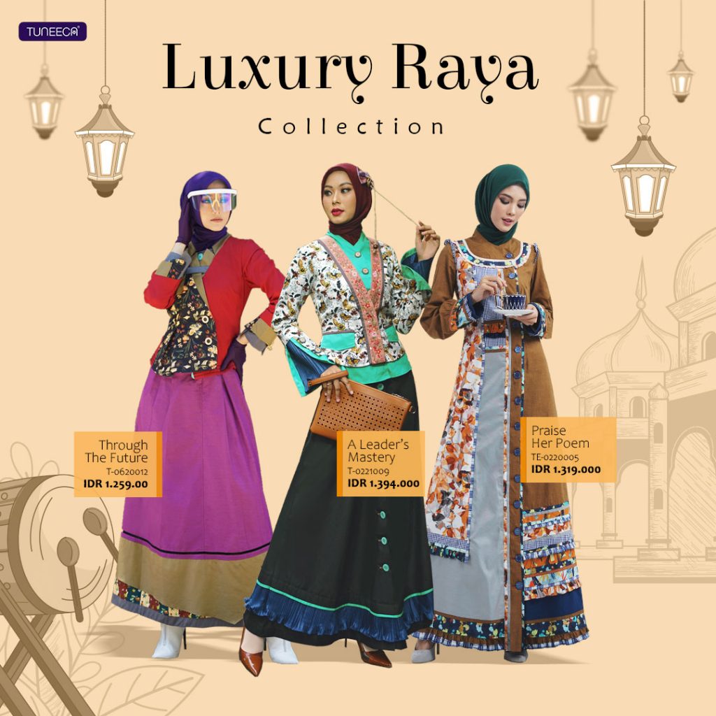 Tampil Semakin Standout dengan Luxury Raya Collection dari Tuneeca ...