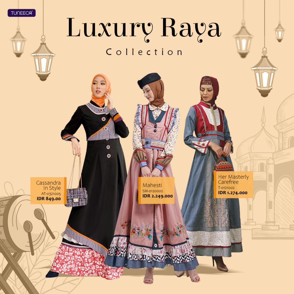 Tampil Semakin Standout dengan Luxury Raya Collection dari Tuneeca ...