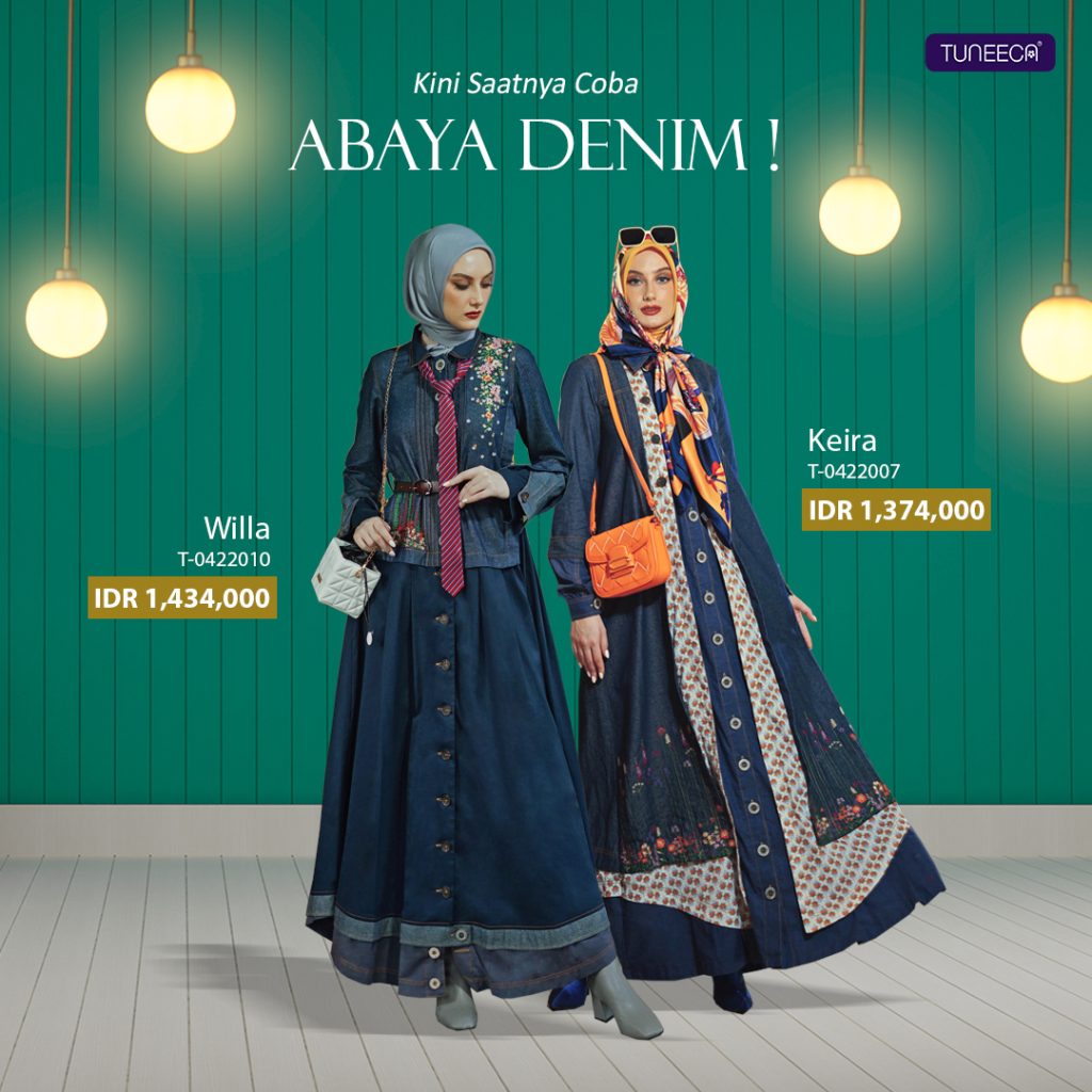 Tampil Glamour dengan Denim on Denim Style - Tuneeca Blog
