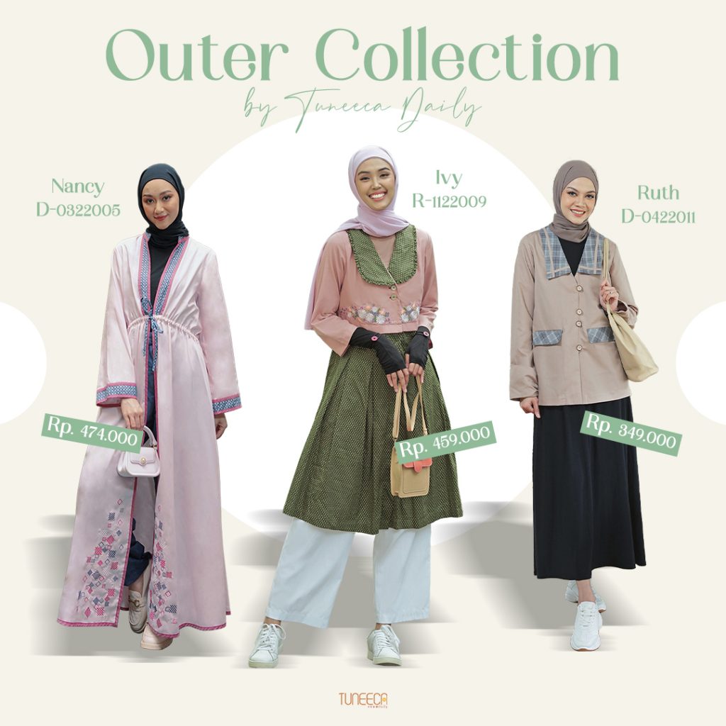 Tampil Stylish dengan Outer by Tuneeca Daily - Tuneeca Blog