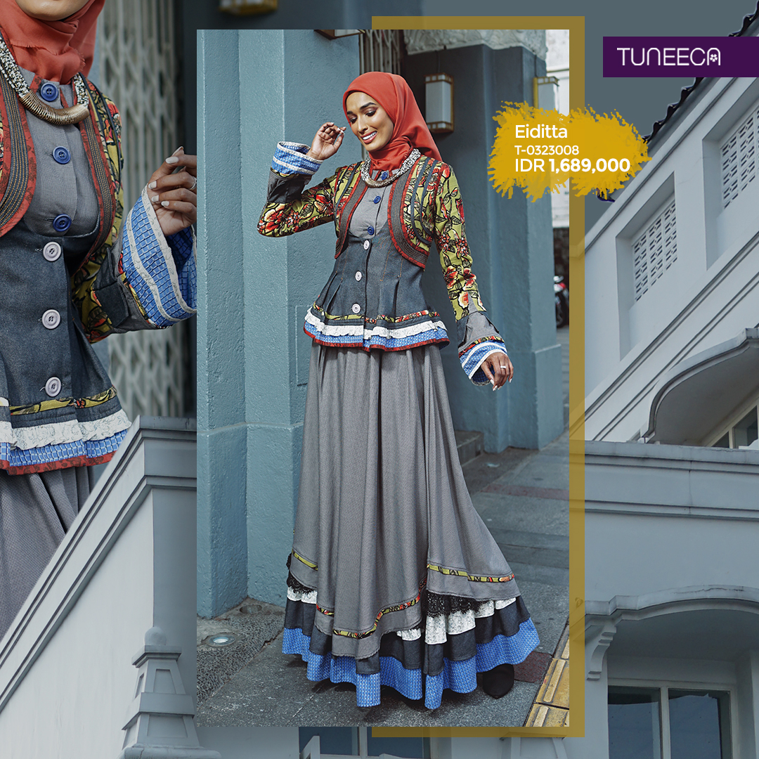 Tampil Elegan Dengan Koleksi Gamis Nyentrik Dari Tuneeca - Tuneeca Blog