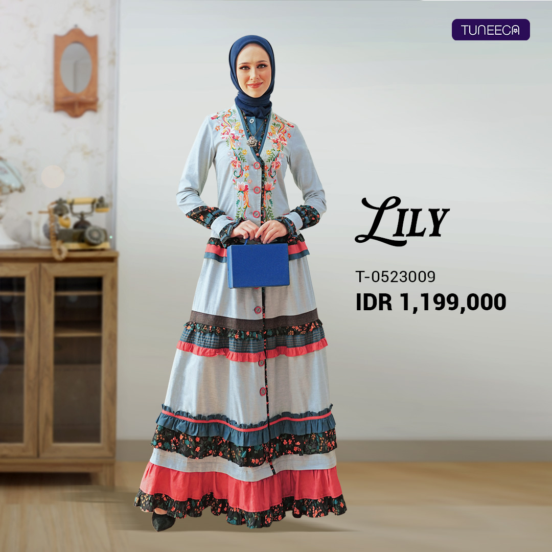 Tampil Cantik Layaknya Bunga Dengan Koleksi My Lady Tuneeca - Tuneeca Blog