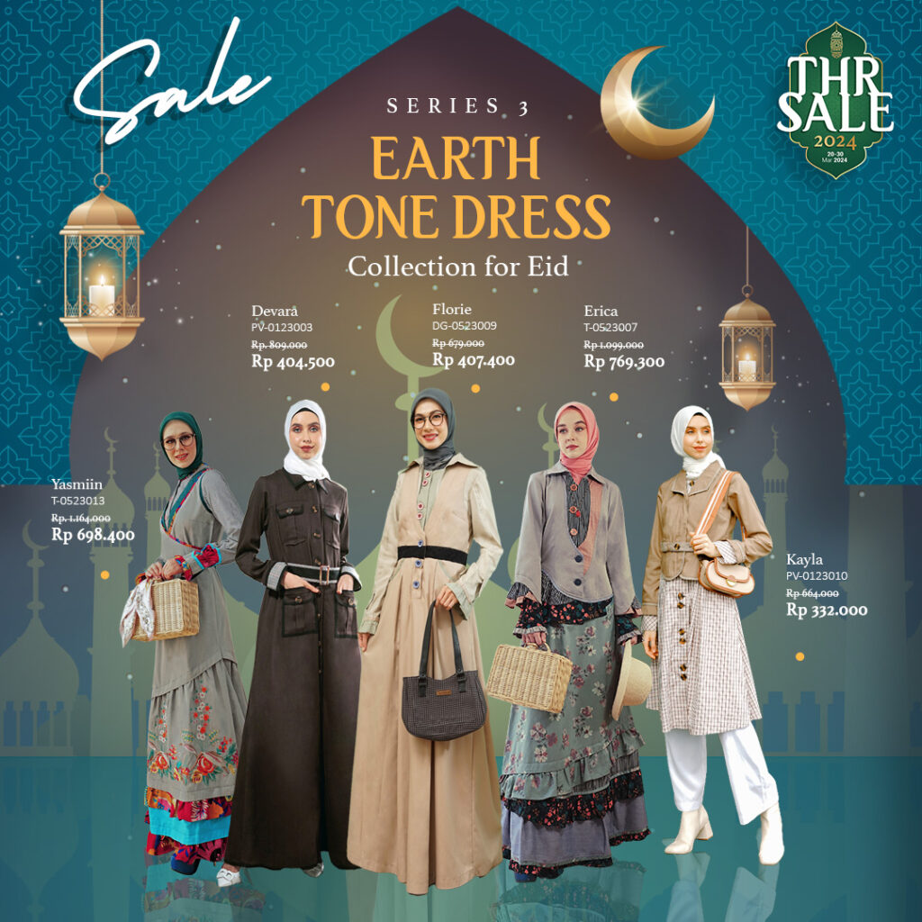 Earth Tone Dress Collection for Eid - Tuneeca Blog